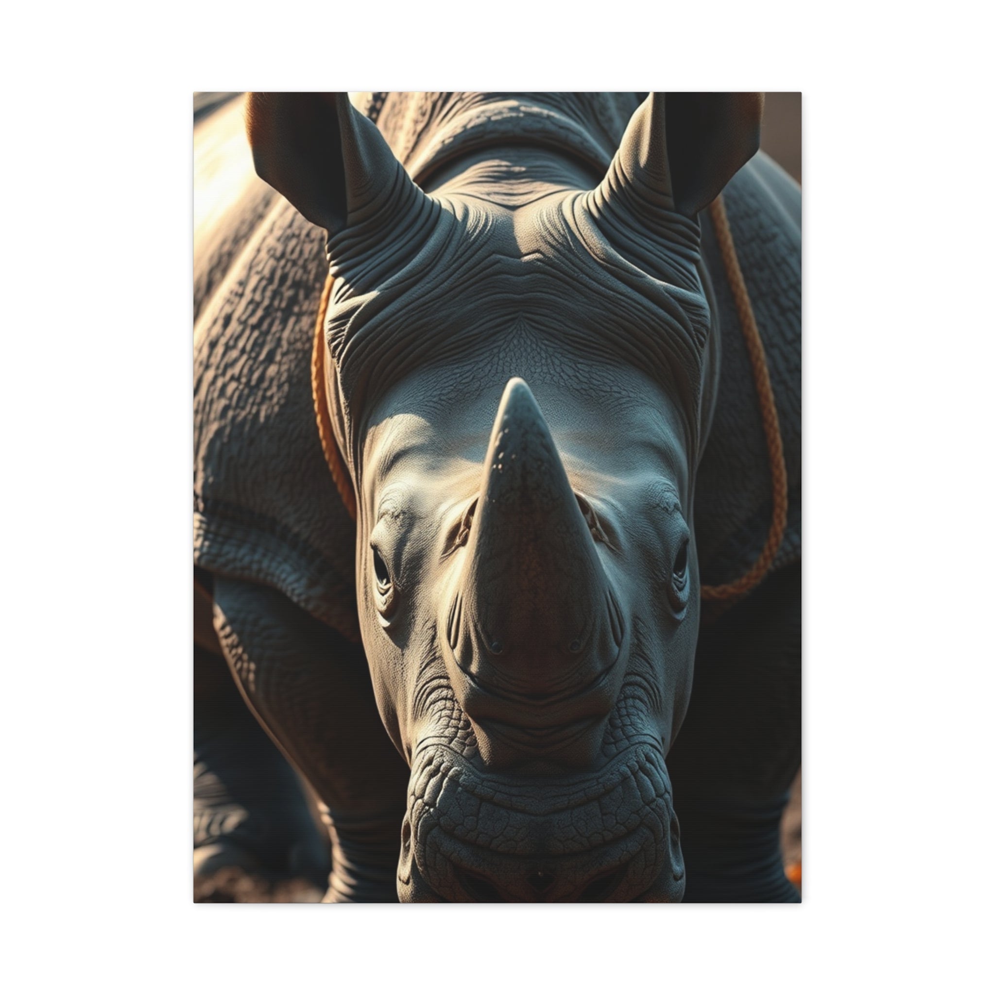 Vision Rhinoceros Art Art Wall Art & Canvas Print – Wallpics