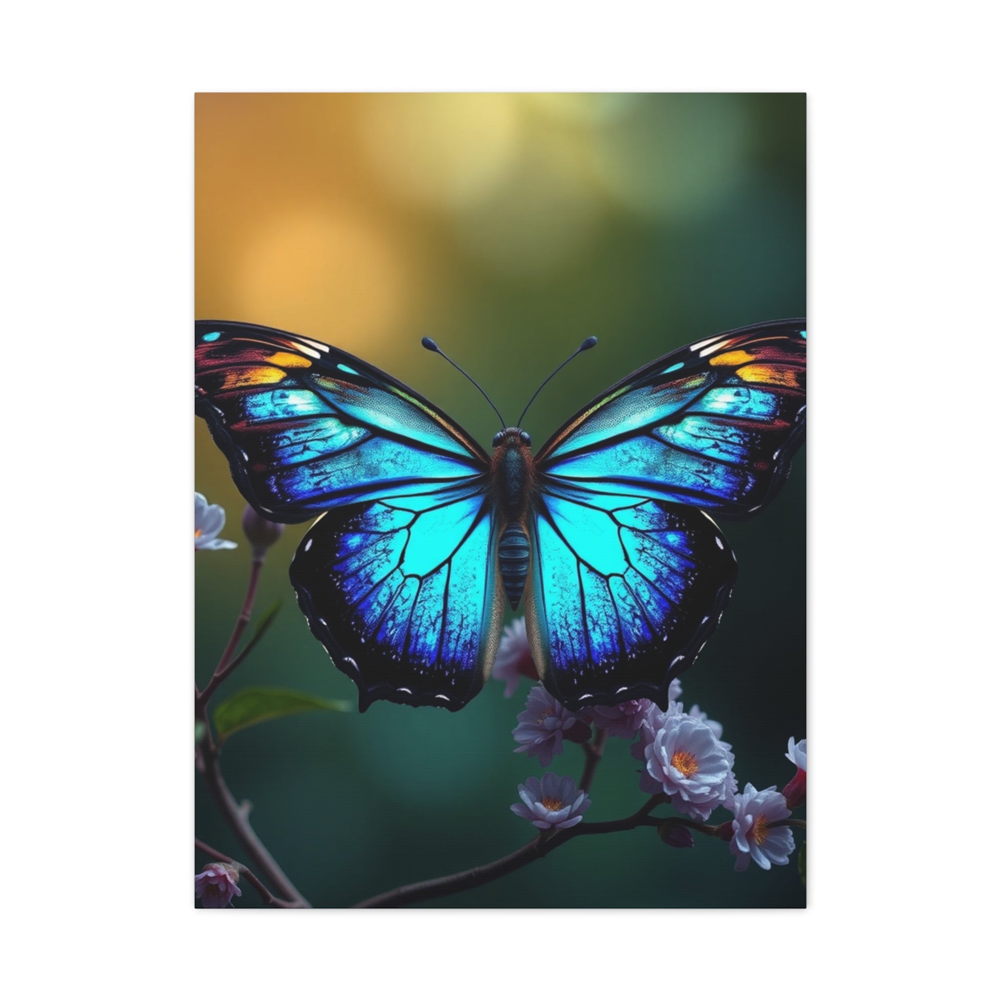 Celestial Flutter Artistry Wall Art & Canvas Print – Wallpics