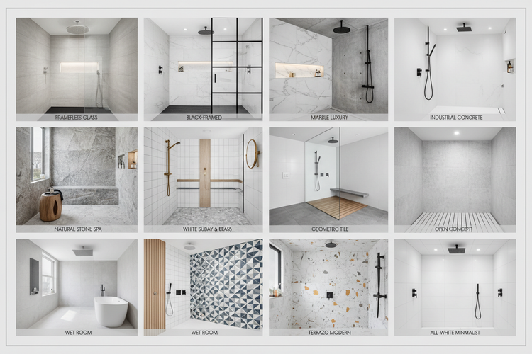 12 Walk-In Shower Concepts for a Contemporary Bathroom Makeover – Wallpics
