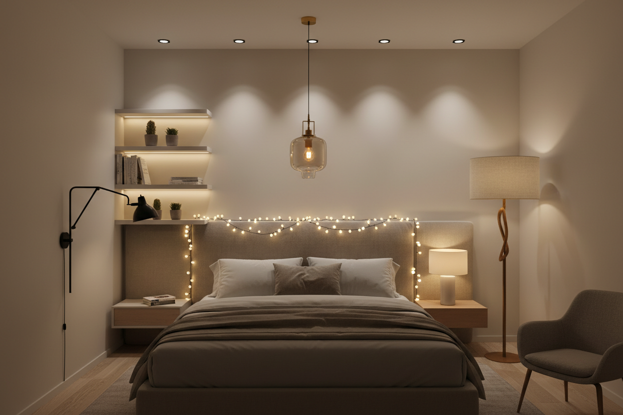 7 Creative Small Bedroom Lighting Solutions You’ll Love – Wallpics