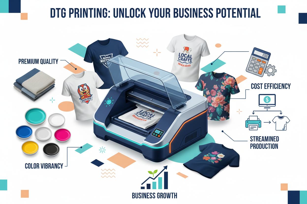 8 Essential Things to Know About DTG Printing for Small Business Owner ...