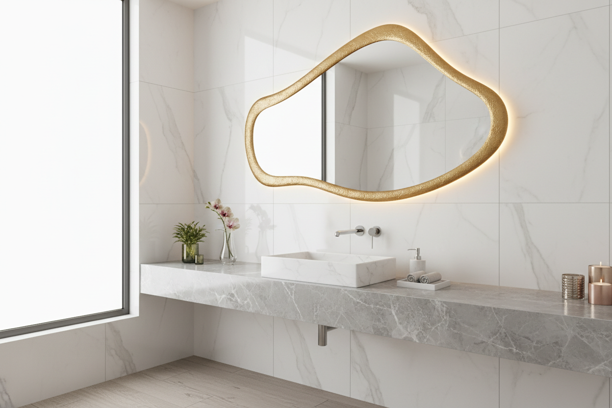 8 Stylish Wash Basin Mirror Designs to Transform Your Bathroom – Wallpics