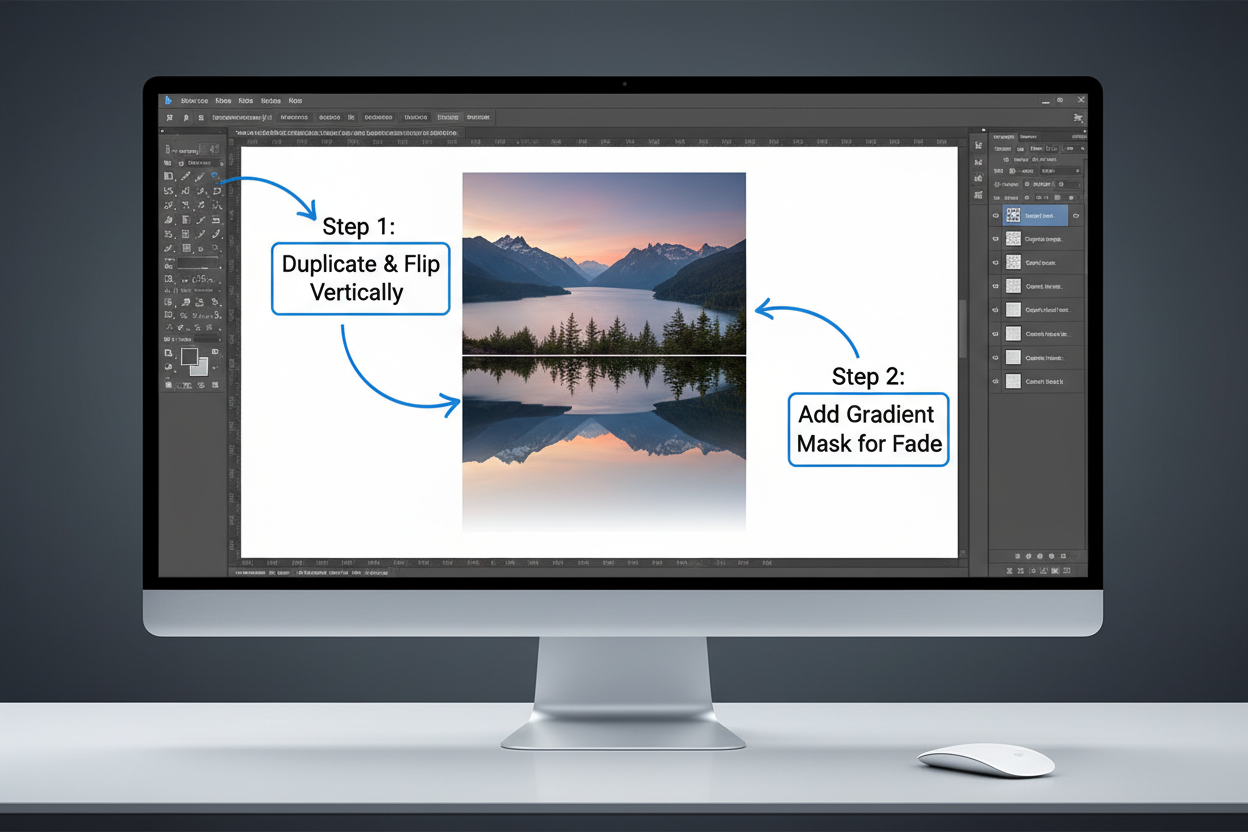A Simple Guide to Creating Reflected Images in Photoshop – Wallpics