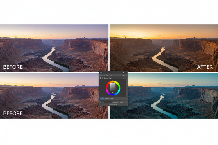 Advanced Colour Grading Techniques: Split Toning in Photoshop Elements ...