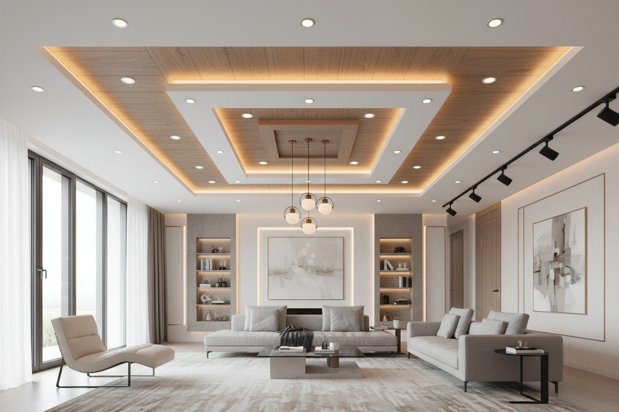 Brighten Up Your Space: Top False Ceiling Light Options for Modern Hom ...
