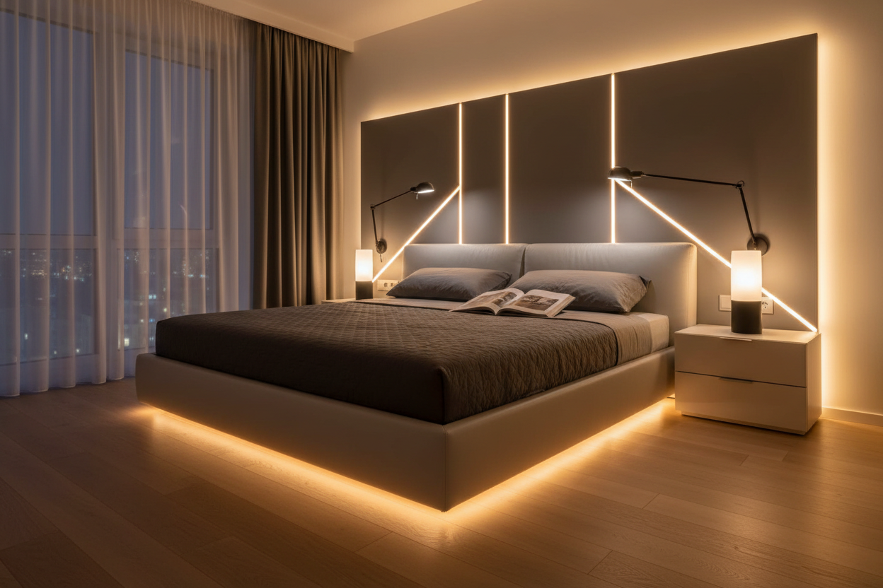 Brighten Your Nights: Innovative Bed Lighting for Modern Homes – Wallpics