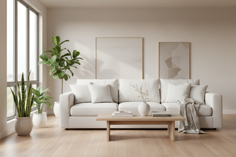 Bring Calm and Charm Home with Elegant White Sofa Designs – Wallpics