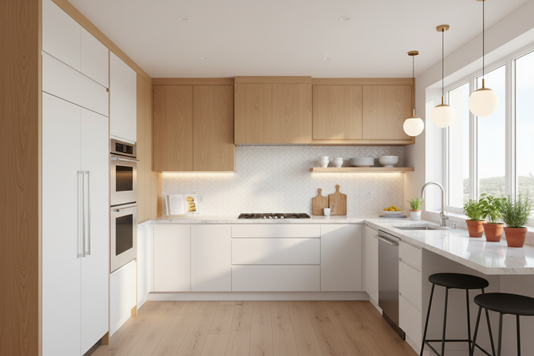 C-Shaped Kitchens: Perfect Blend of Style and Practicality – Wallpics