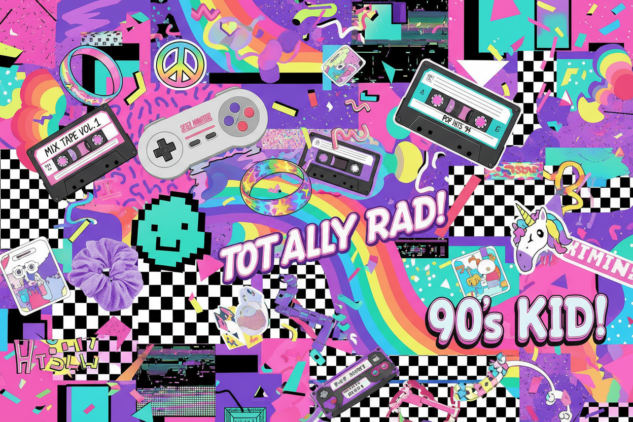 Calling All 90s Kids: A Nostalgic Journey Through Timeless Designs ...