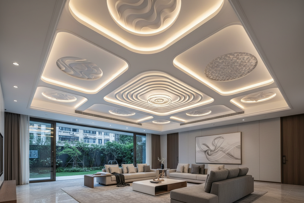 Ceilings that Wow: 8 Trendy Bathroom False Ceiling Ideas – Wallpics