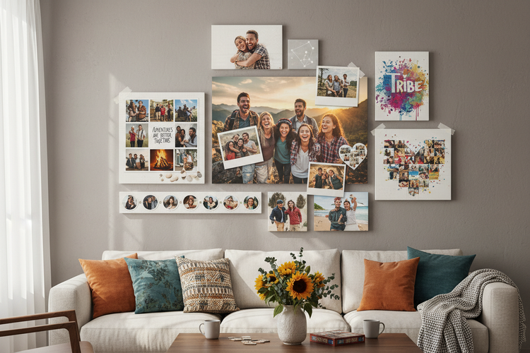 Celebrate Friendship With Custom Collage Canvas Prints – Wallpics