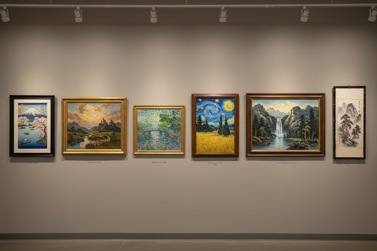 Celebrated Landscape Paintings Throughout Art History – Wallpics