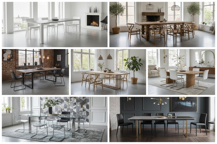 Chic & Sleek: 8 Rectangular Dining Table Designs to Transform Your Hom ...