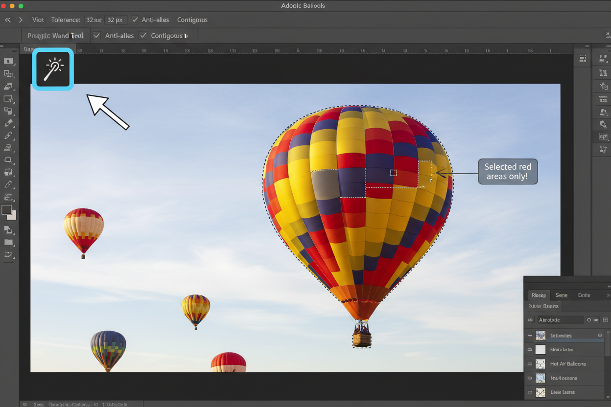 Complete Guide to Using the Magic Wand Tool in Photoshop – Wallpics