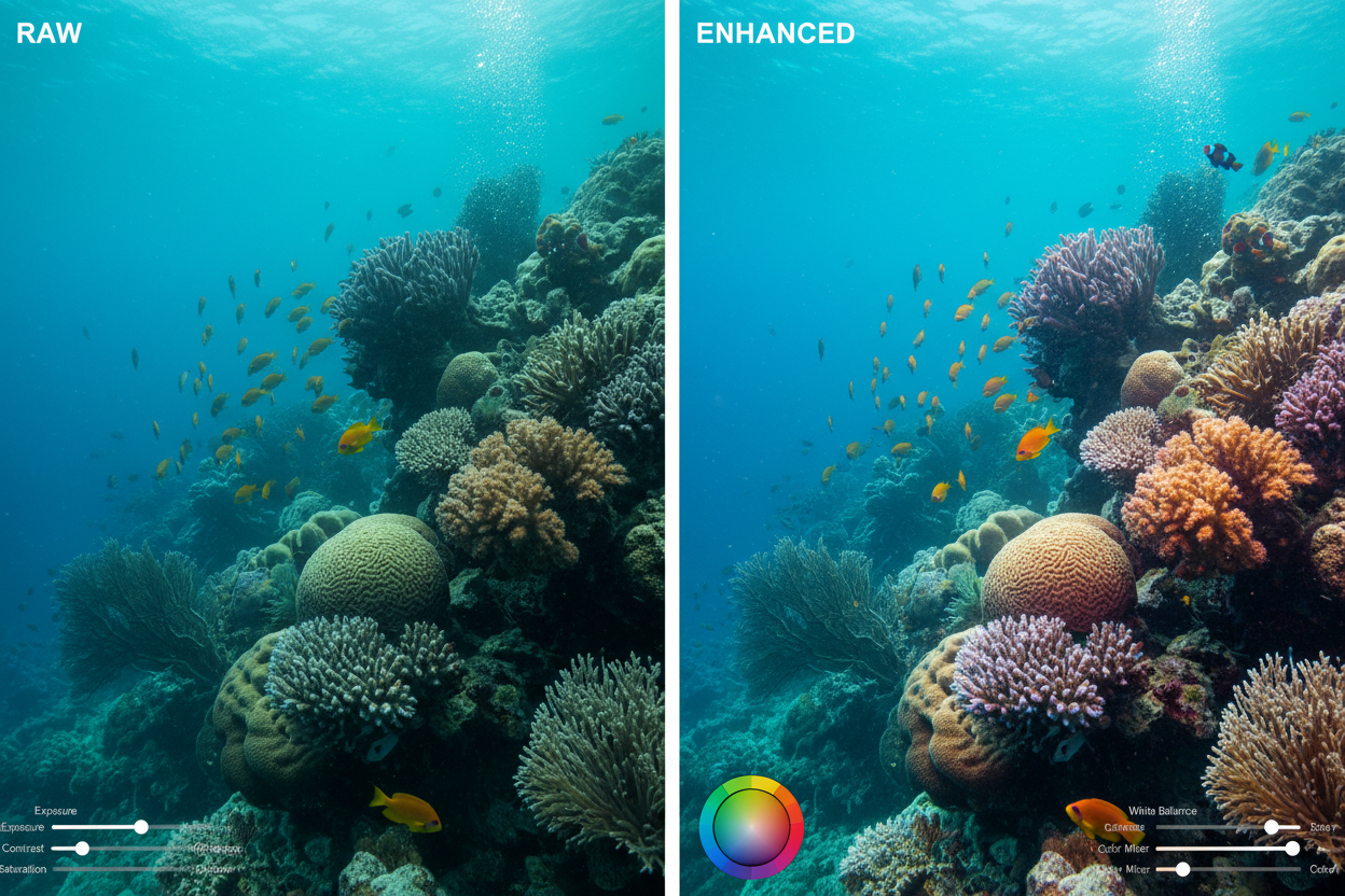 Complete Underwater Photo Enhancement Guide: Advanced Post-Processing ...