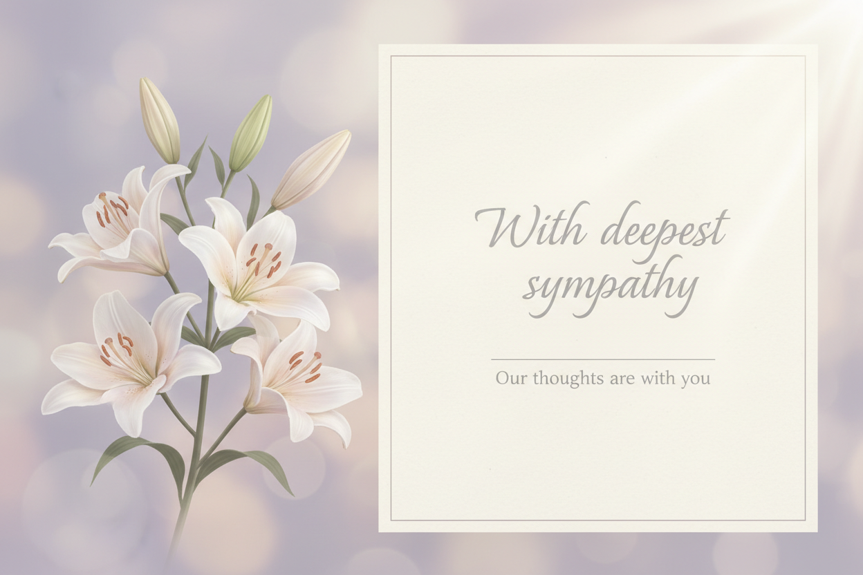 Condolence Messages to Express Your Sympathy and Support – Wallpics