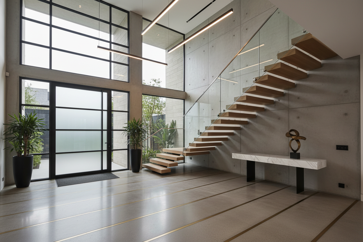 Contemporary Entrance Design Concepts for an Impressive Residence ...