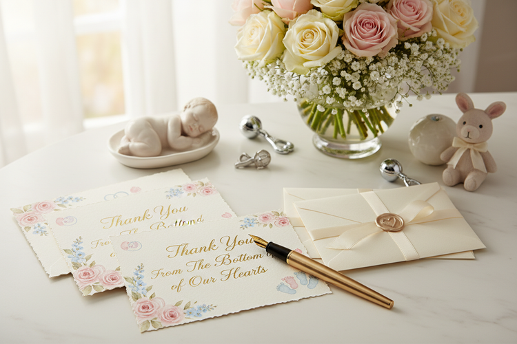 Crafting Perfect Baby Shower Thank You Notes: Thoughtful Messages to S ...