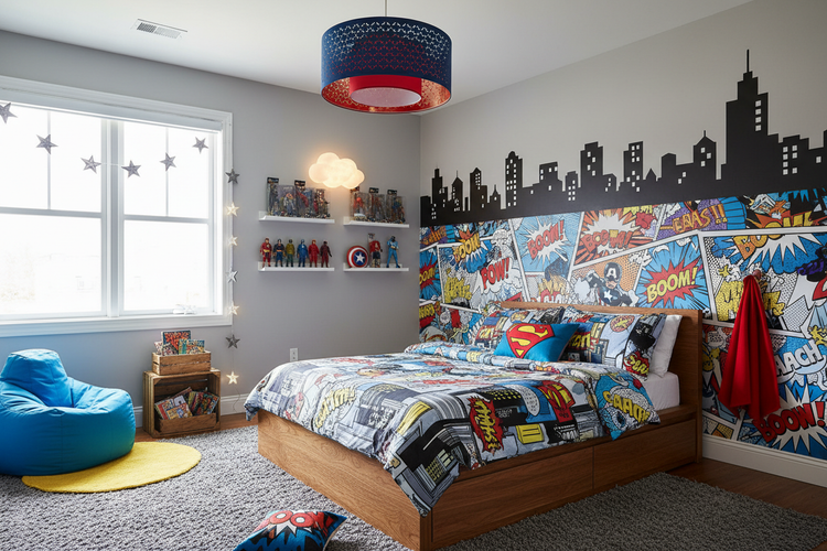Create the Ultimate Hero Hideout: Superhero Room Decor Ideas for Kids ...