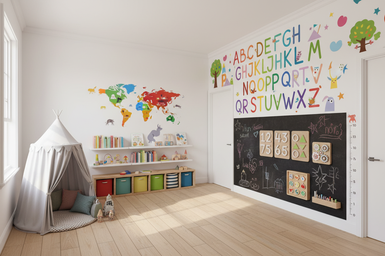 Creative Playroom Wall Ideas to Inspire Fun and Learning – Wallpics