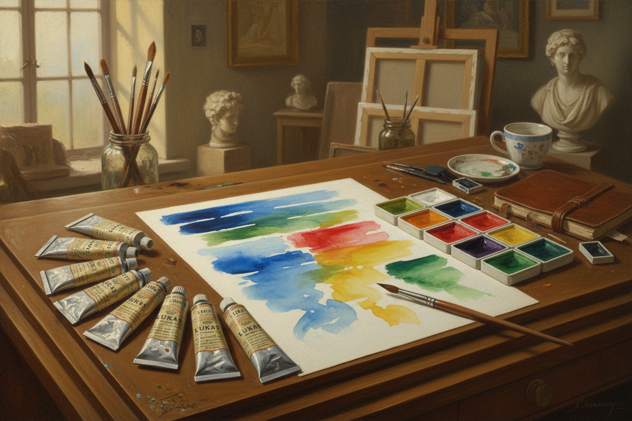 Discover the Beauty of Lukas 1862 Watercolors: A Masterclass in Artist ...