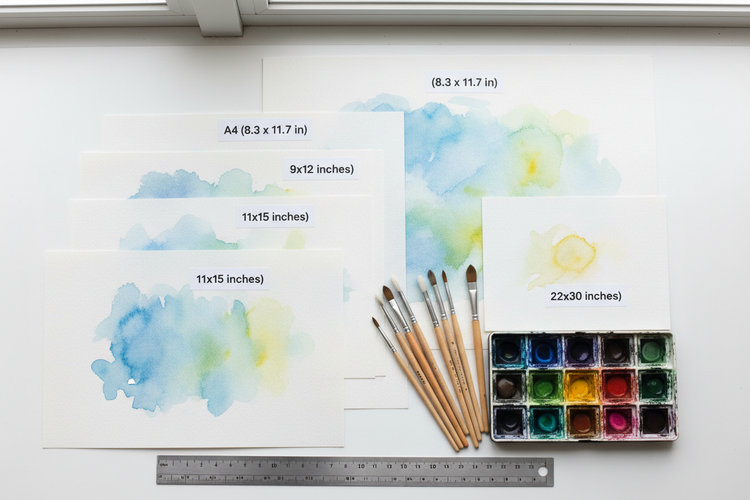 Discover the Best Watercolor Paper Sizes for Beginners and Professiona ...