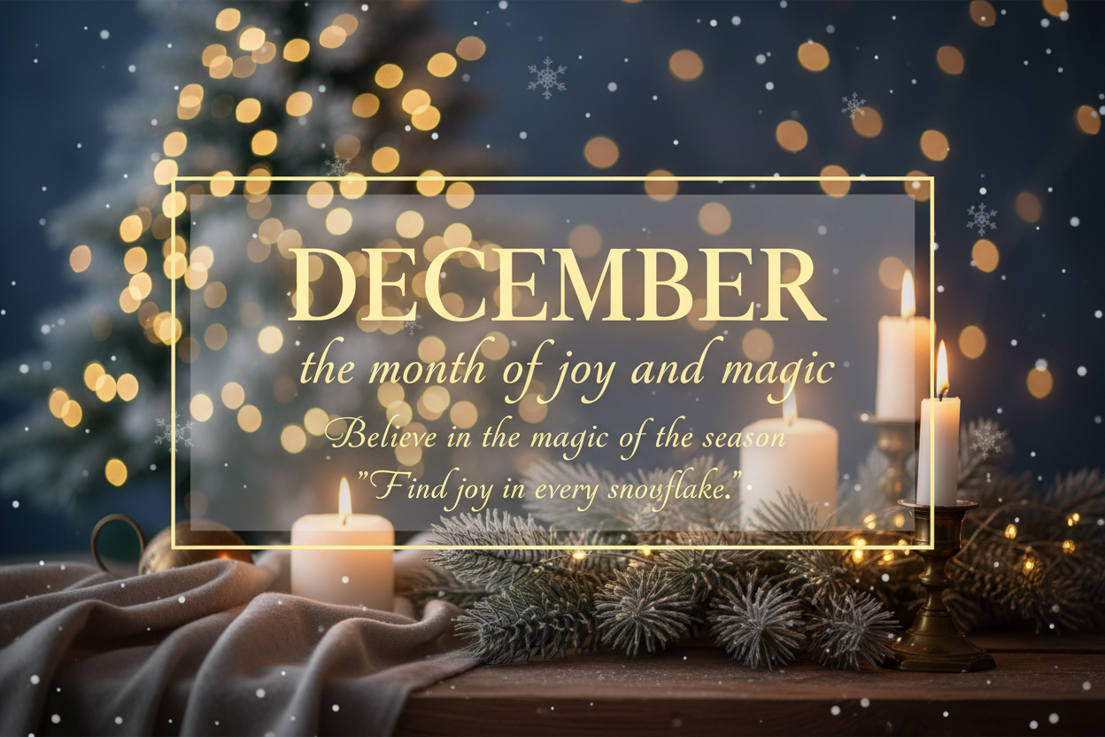 Festive December Quotes to Celebrate Joy and Magic – Wallpics