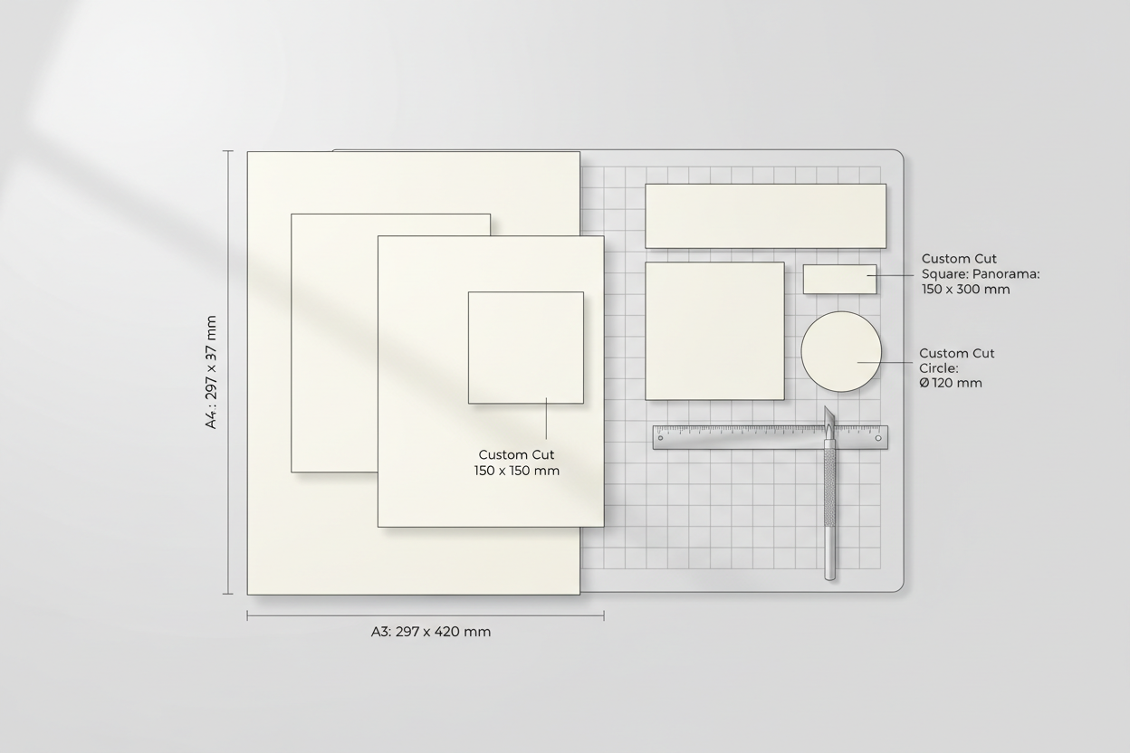 From A4 to Custom Cuts: Understanding Art Paper Sizes & Formats – Wallpics