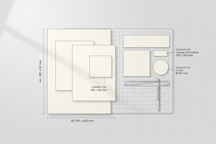 From A4 to Custom Cuts: Understanding Art Paper Sizes & Formats – Wallpics