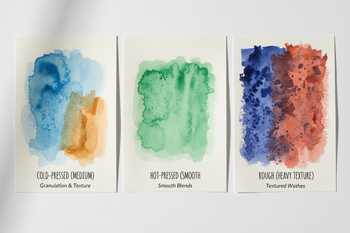 From Cold-Pressed to Rough: Discover the Best Watercolour Paper Textur ...