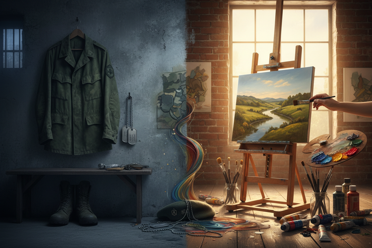 From the Battlefield to the Easel: Michael Sheldon’s Realist Art Evolu ...