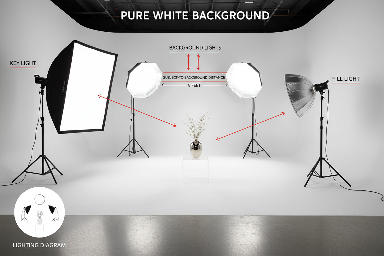 How to Achieve a Flawless White Background in Photography Without Edit ...