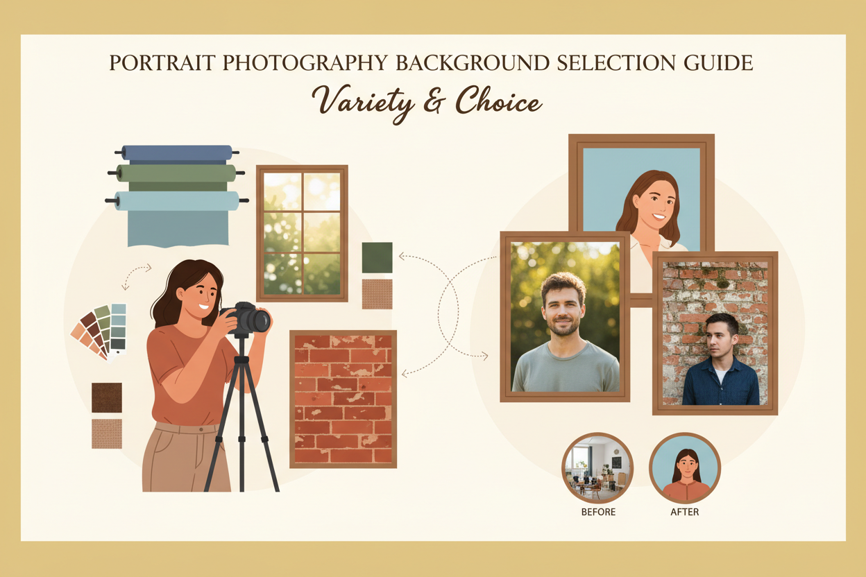 How to Choose the Perfect Background for Portrait Photography – Wallpics