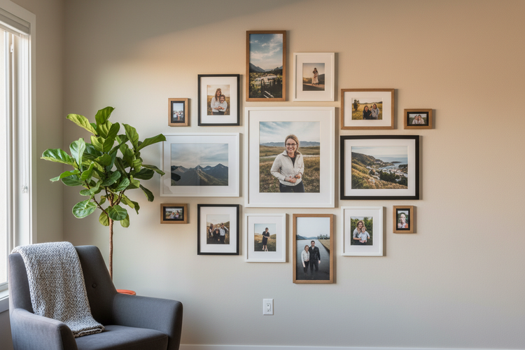 How to Design Your Perfect Photo Wall Collage – Wallpics