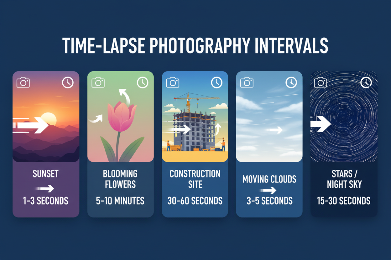 How to Select the Ideal Time-Lapse Interval for Any Subject – Wallpics