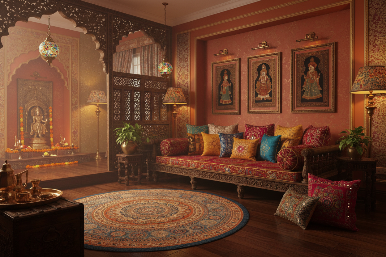 Indian-Inspired Living Room Ideas That Bring Warmth and Style to Your ...
