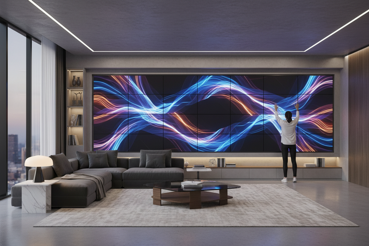Interactive Wall Art: Blending Technology with Decor – Wallpics