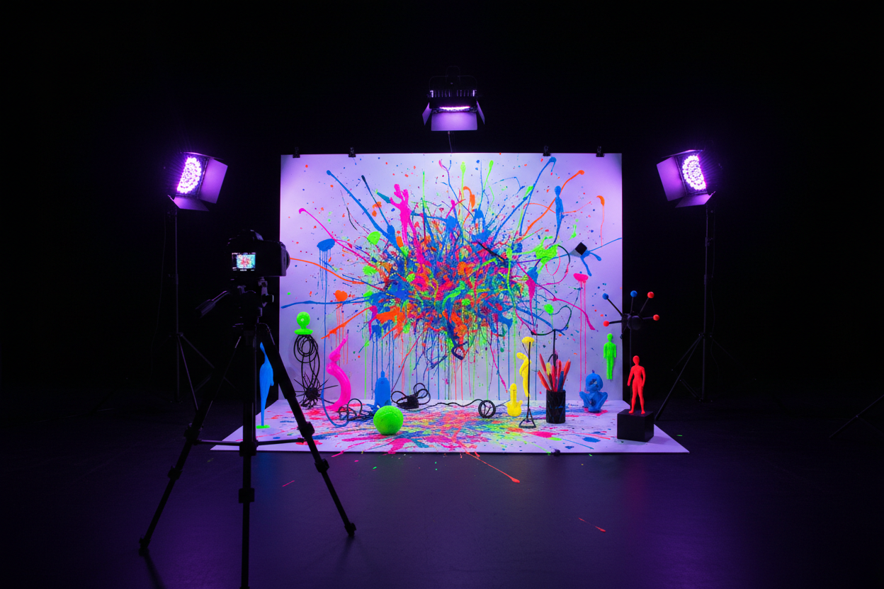 Master the Art of Glow: 9 Essential Black Light Photography Tips – Wallpics