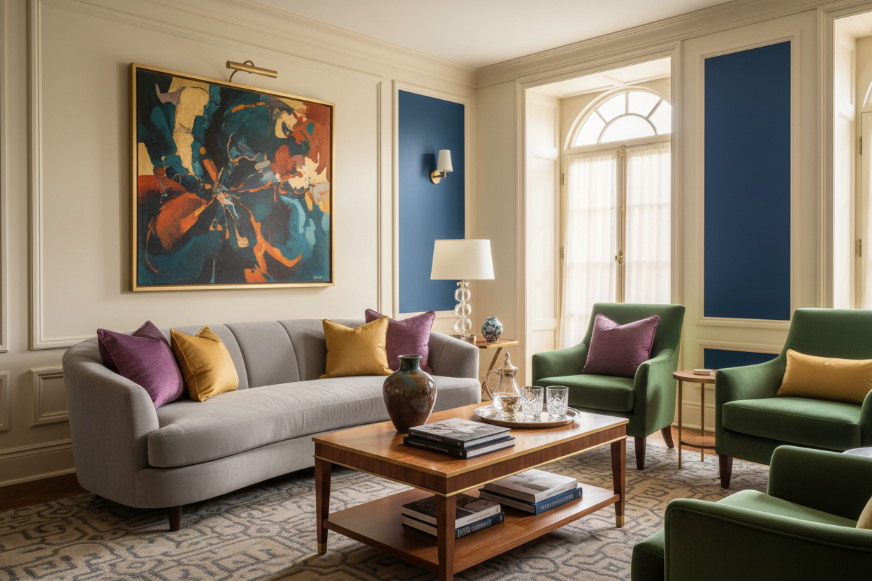 Mastering Drawing Room Hues: A Guide to Perfect Colour Combinations ...