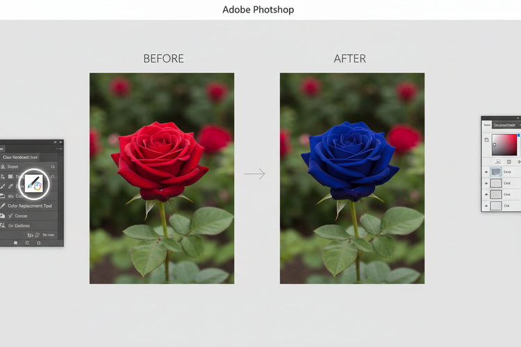 Mastering Photoshop's Color Replacement Tool: A Step-by-Step Guide to ...
