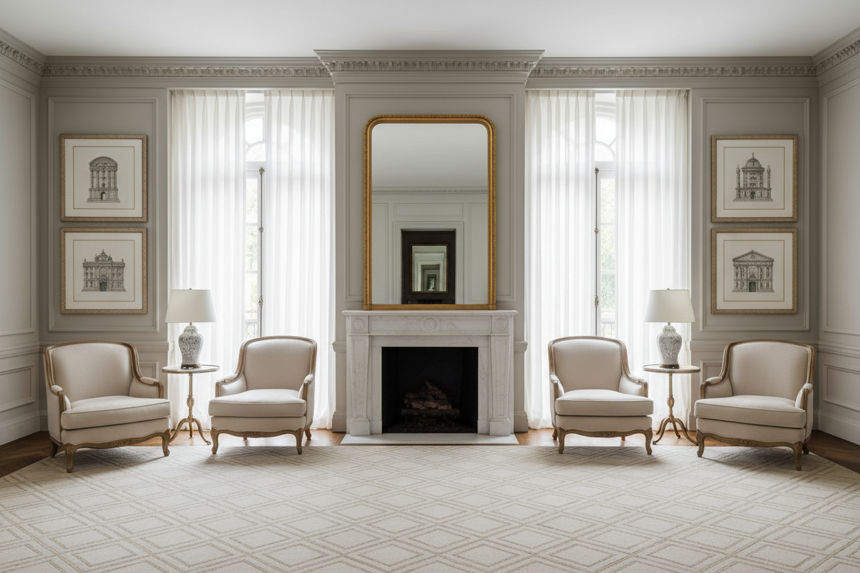 Mastering Visual Balance: The Art of Symmetry in Interior Spaces – Wallpics