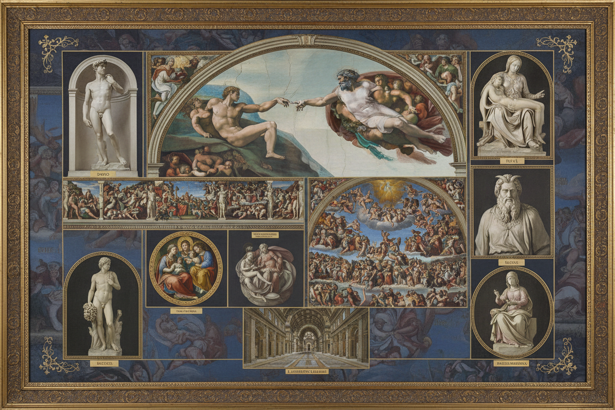 Michelangelo’s 10 Most Famous Works of Art – Wallpics