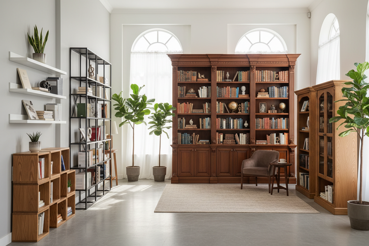 Modern and Classic Bookshelf Designs for Every Room – Wallpics