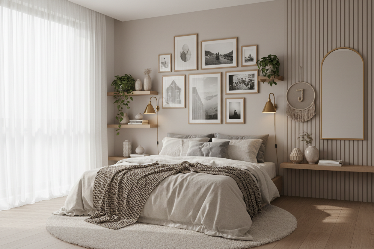 Personalizing Your Sanctuary: Unique Wall Enhancements for the Bedroom ...