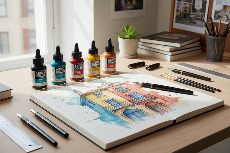 Sketching with Precision: Tine Klein’s Top 6 Tips for Using Aero Color ...