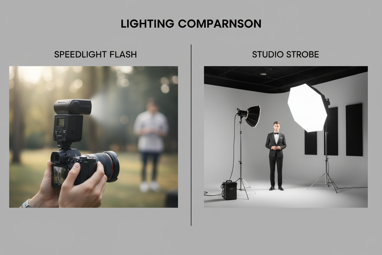 Speedlight or Strobe Flash: Which Lighting Gear Fits Your Photography ...