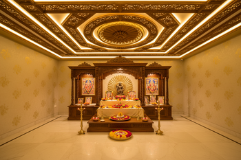 Stunning Pooja Room False Ceiling Ideas to Transform Your Sacred Space ...