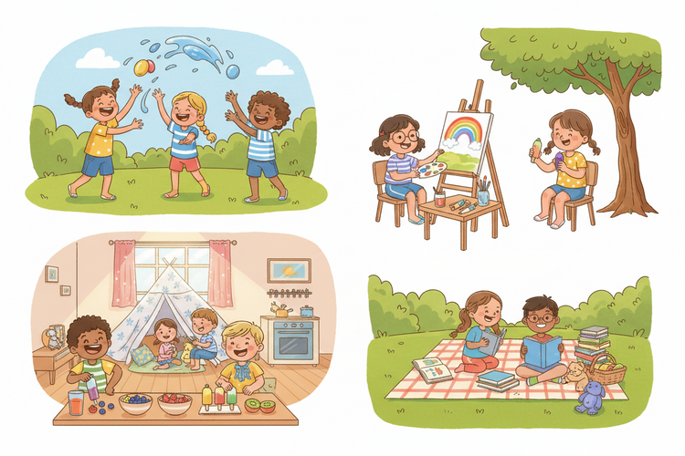 The Best At-Home Summer Activities for Children – Wallpics