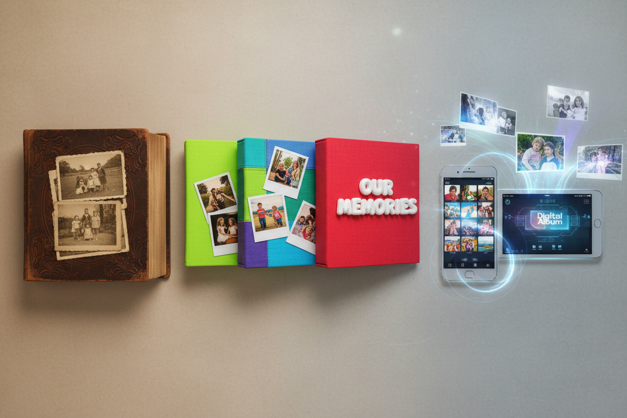 The Evolution of Photo Albums: From Print to Digital and Beyond – Wallpics
