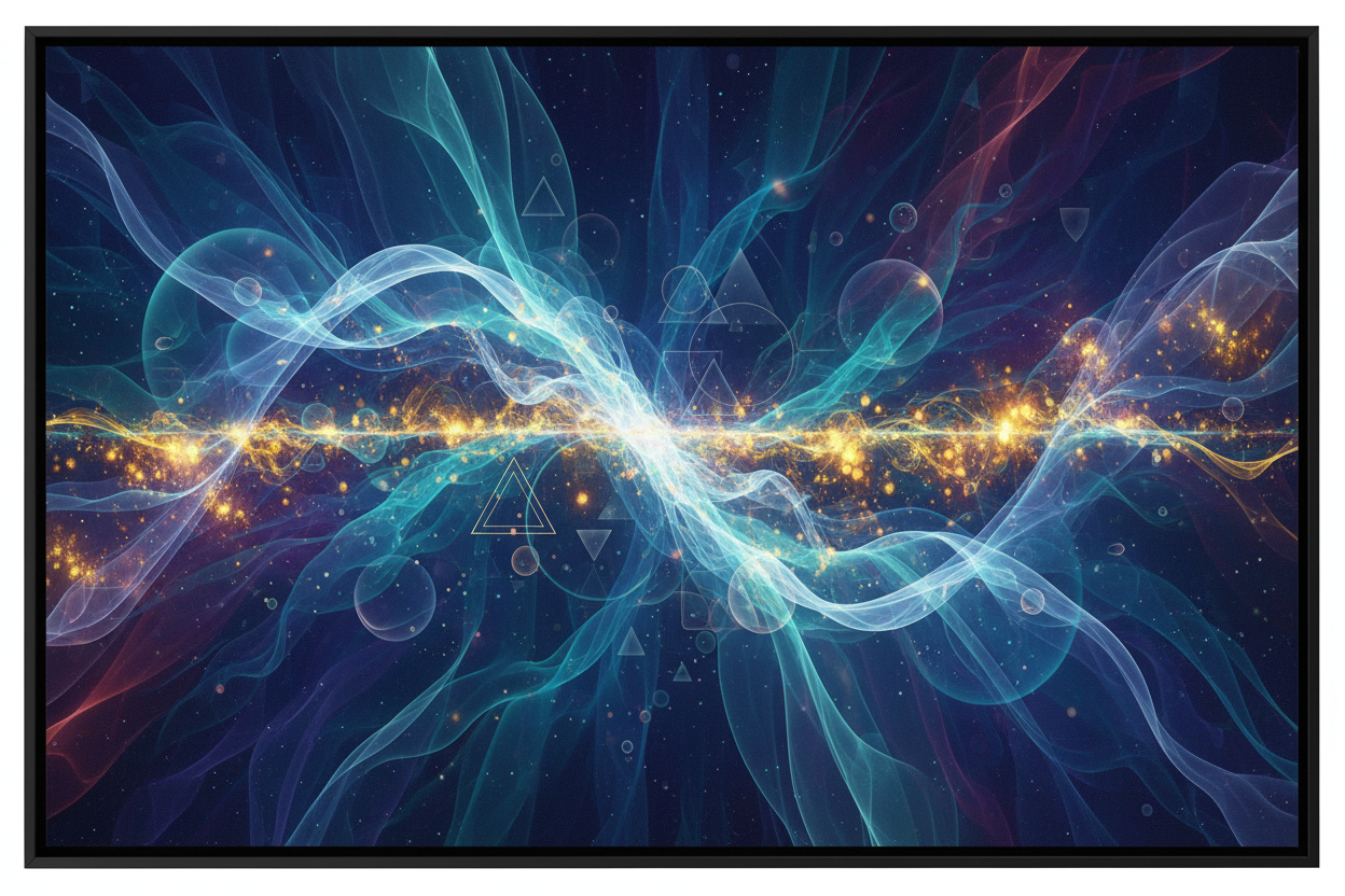 The Quantum Art Movement: Quantum Mechanics and Canvas Print Designs ...